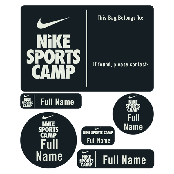 Camp Pack (154 Labels) – US Sports Camps